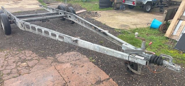 A 57 TOWING. Twin Axle Caravan Chassis - SOLD