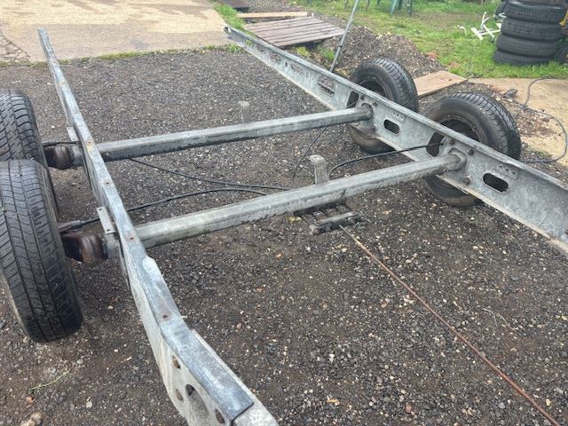 A 57 TOWING. Twin Axle Caravan Chassis - SOLD